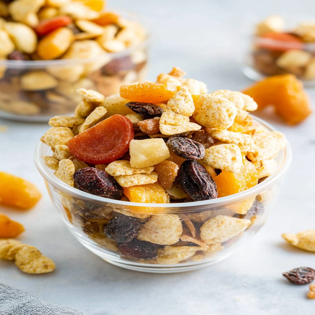 Tropical Trail Mix Snack Cups