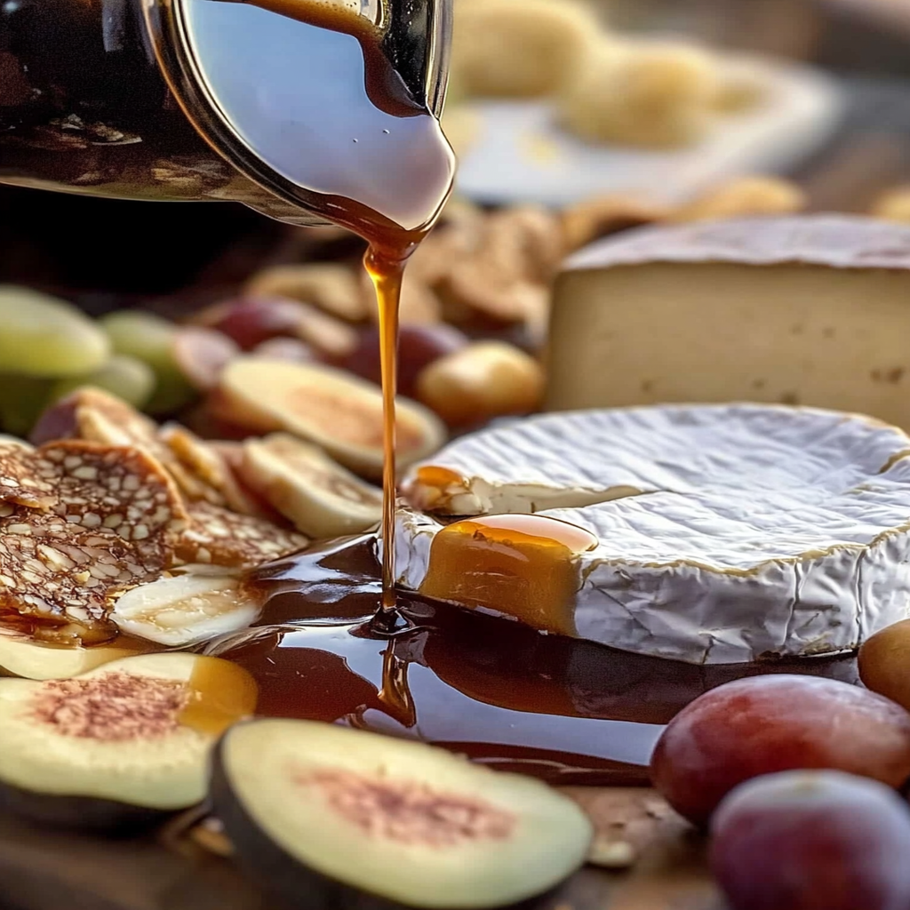 Fall Cheese Board with Crackling Caramel