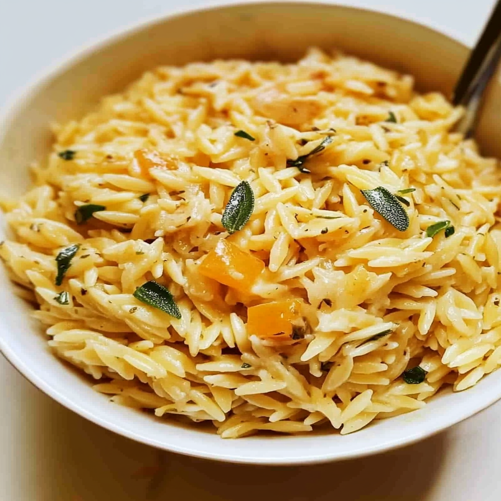 Sage Brown Butter Orzo