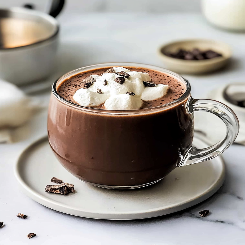 Spiced Maple Hot Cocoa
