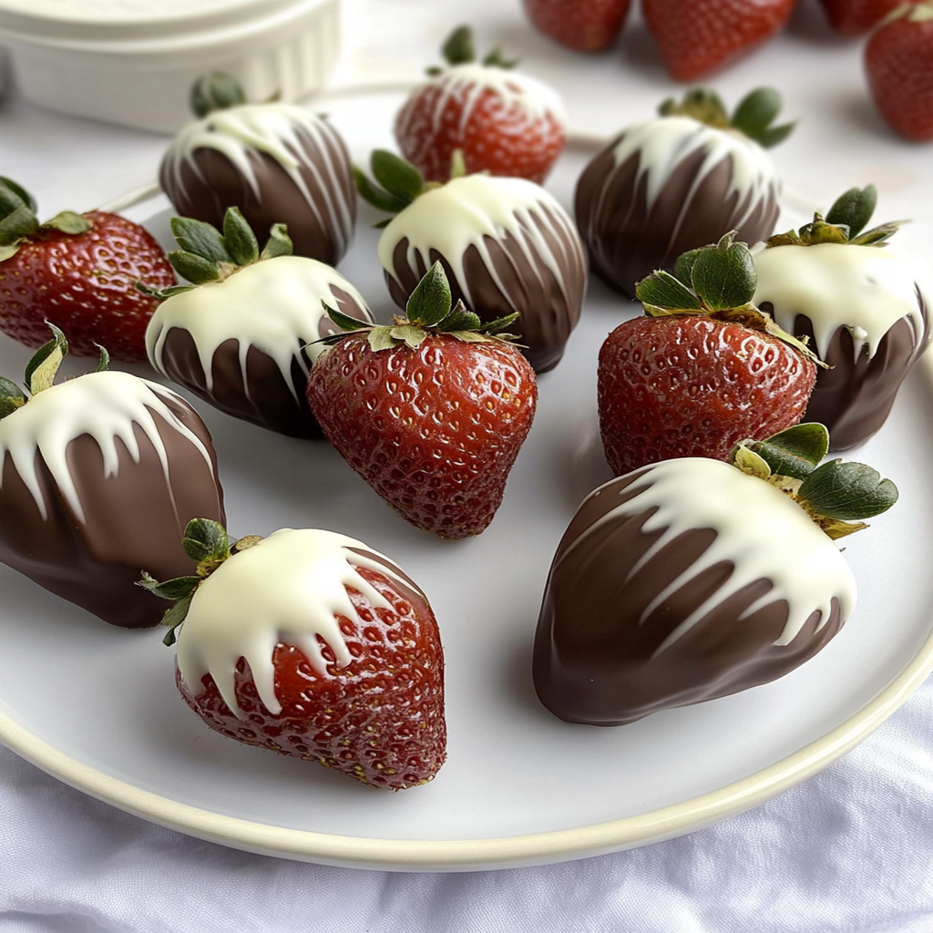 Boozy Chocolate Strawberries