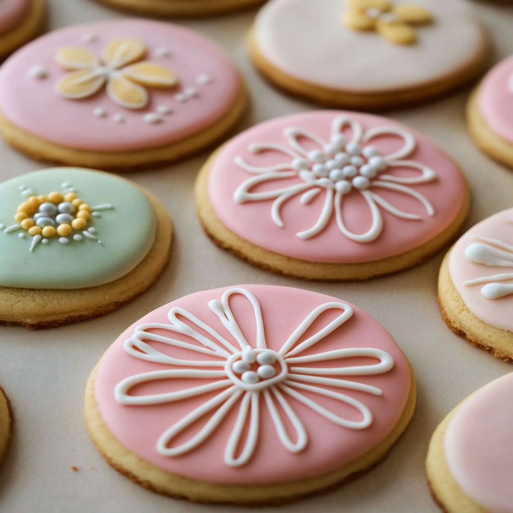 Fondant Decorated Cookies