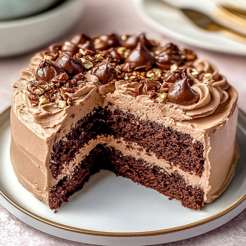 Mocha Hazelnut Cake