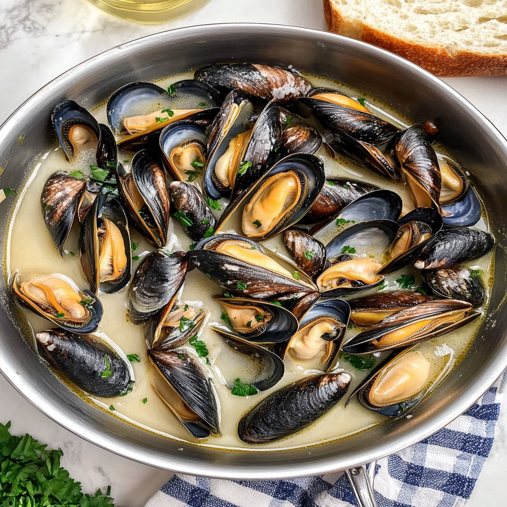 Mussel White Wine Stew