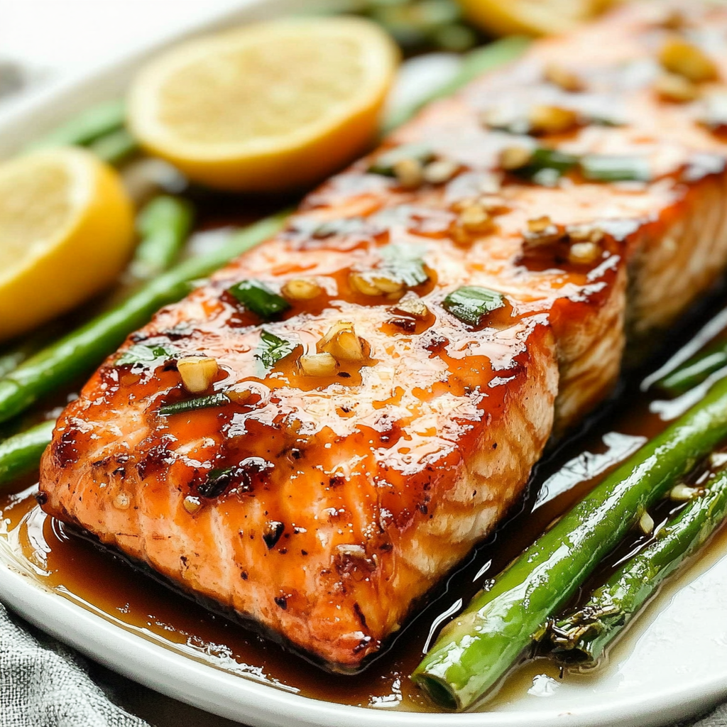 Sheet Pan Honey Garlic Salmon