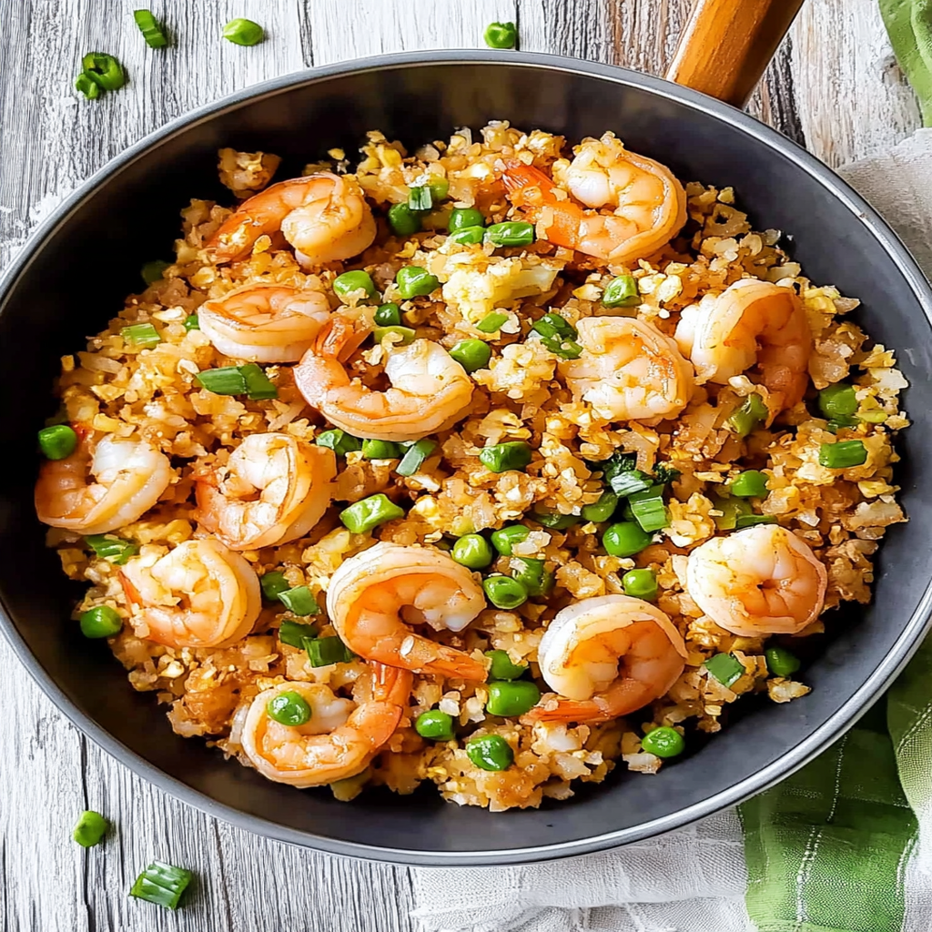 Shrimp Fried Cauliflower Rice