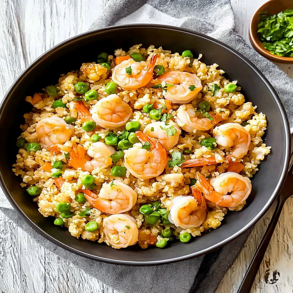 Shrimp Fried Cauliflower Rice