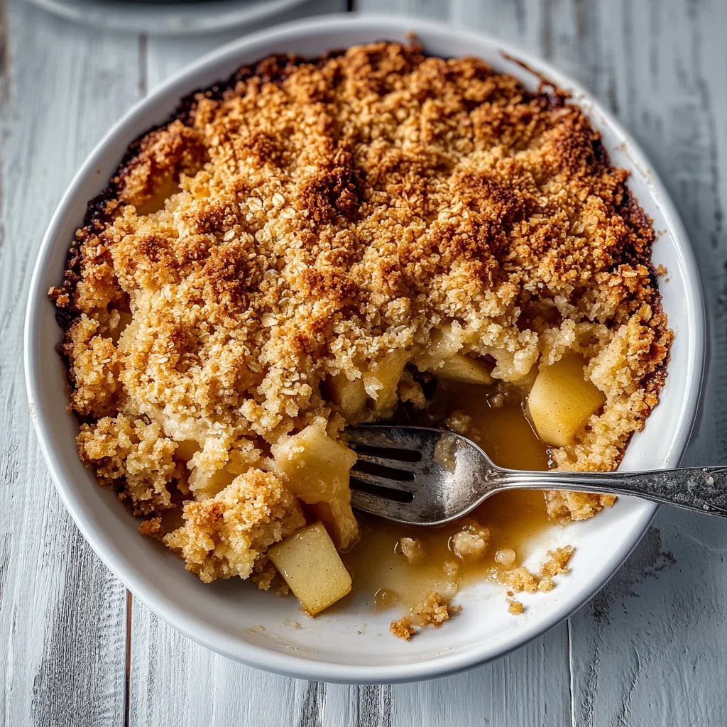 Baked Apple Crumble with Oats: Cozy and Delicious Delight - Missmemesplace